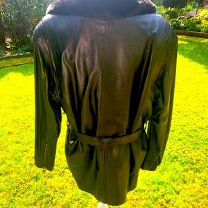 Albert Duke. | Jackets & Coats | Black Leather Coat | Poshmark